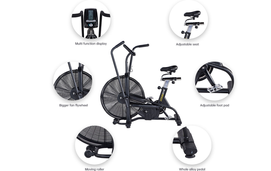 Air Bike For Sale, Stationary Fan Exercise Bike -BESTGYM