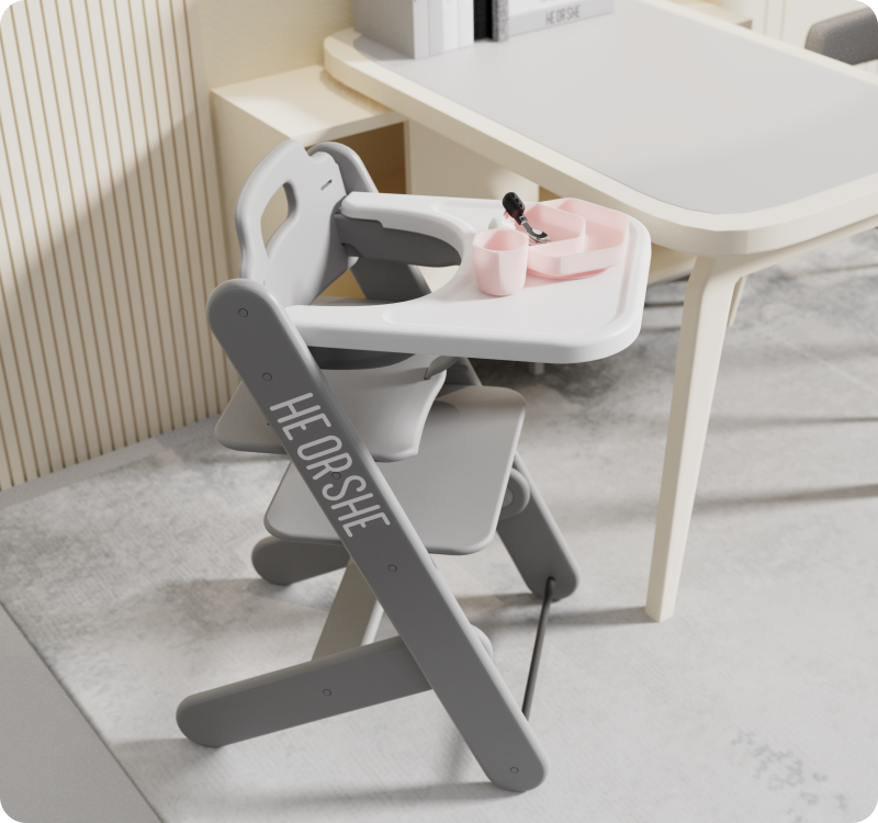 Convertible High Chair | HEORSHE
